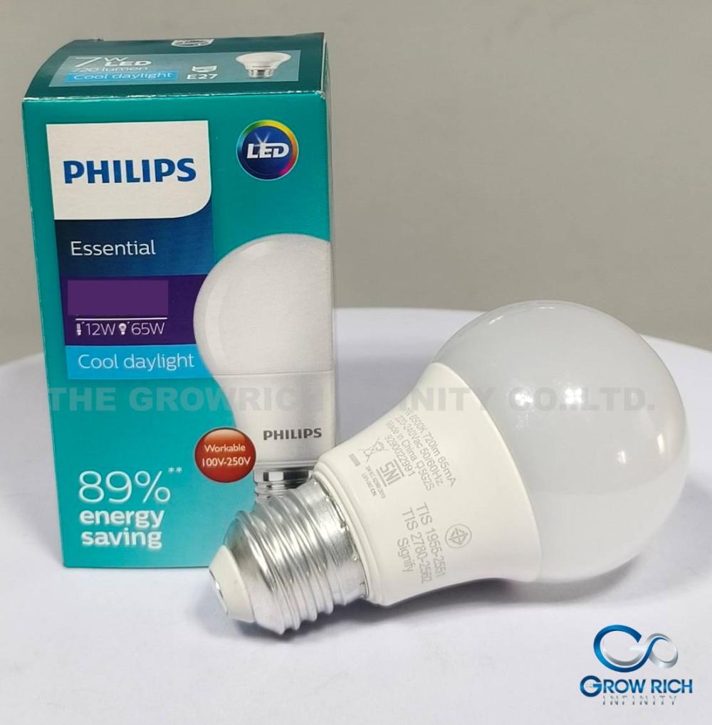หลอดไฟ LED 13 วัตต์ Warm white รุ่น ESS LEDBULB A60 E27 PHILIPS